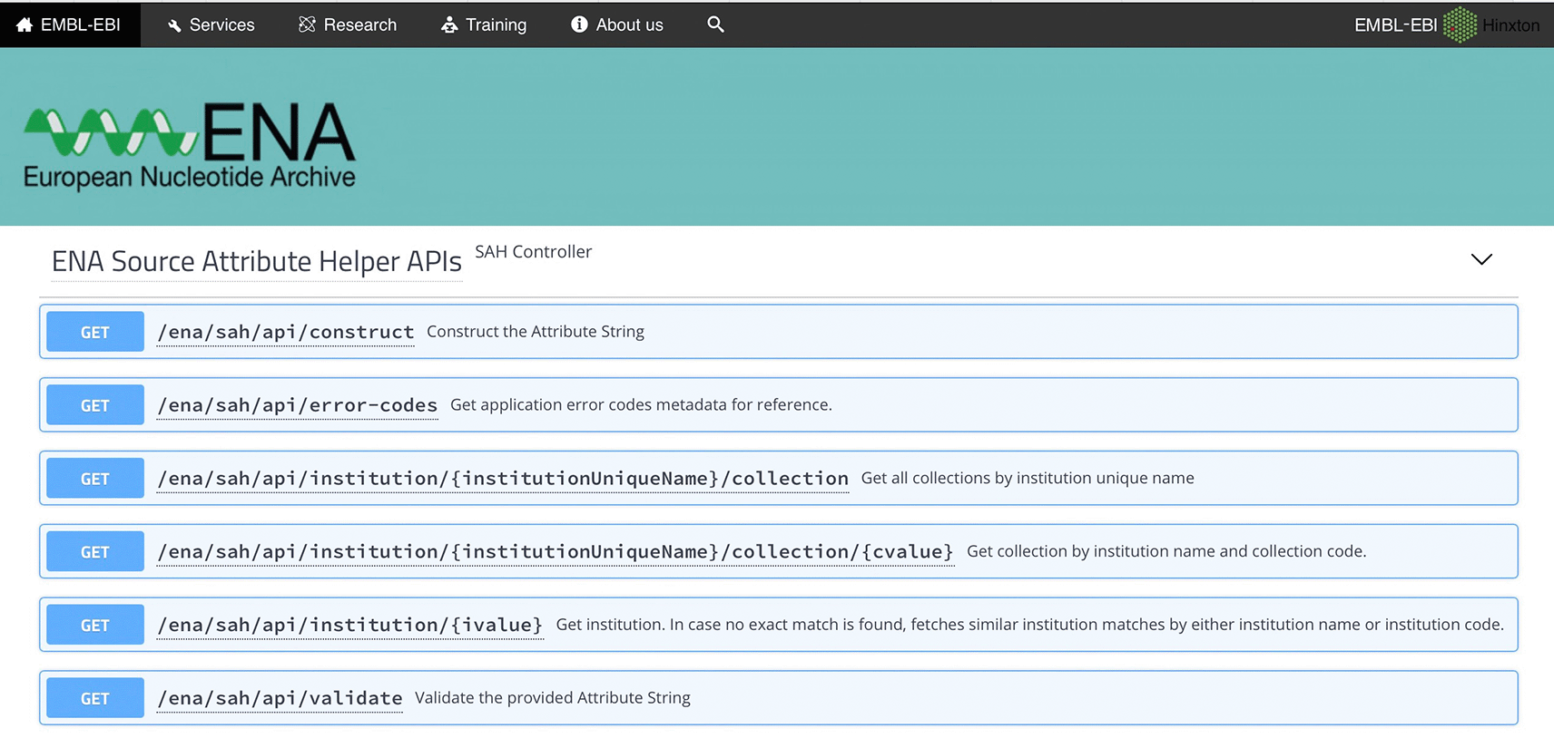 ENA Source Attribute Helper: An Application... | F1000Research