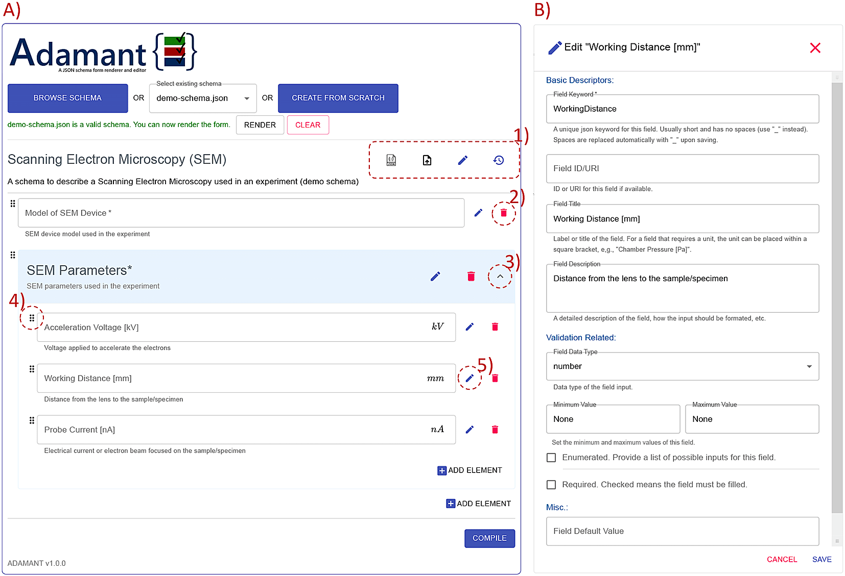 Adamant: a JSON schema-based metadata editor for... | F1000Research